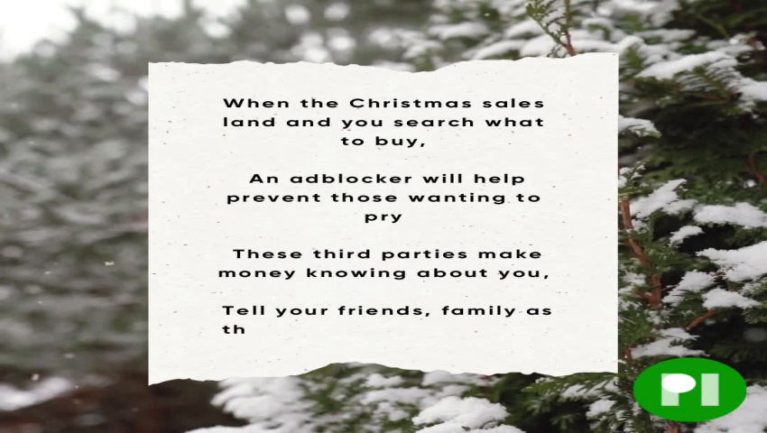 Christmas Privacy Poem - Privacy International Media